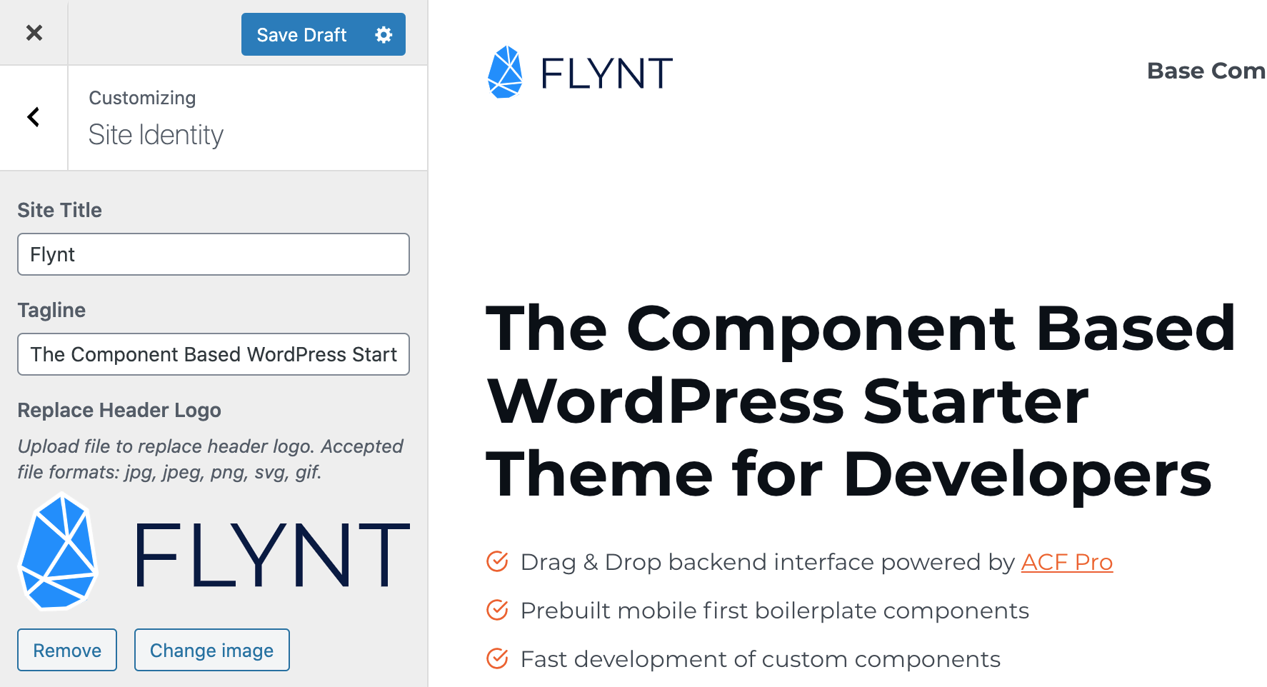 Flynt v1.3 - Accessibility, Dynamic Resize & Customizer Support - Flynt